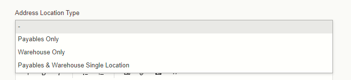 I need to update Company Addresses. – Gourmet Foods International