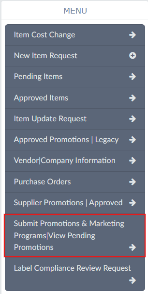 How to Submit a "Marketing Production Fee" Promo – Gourmet Foods ...